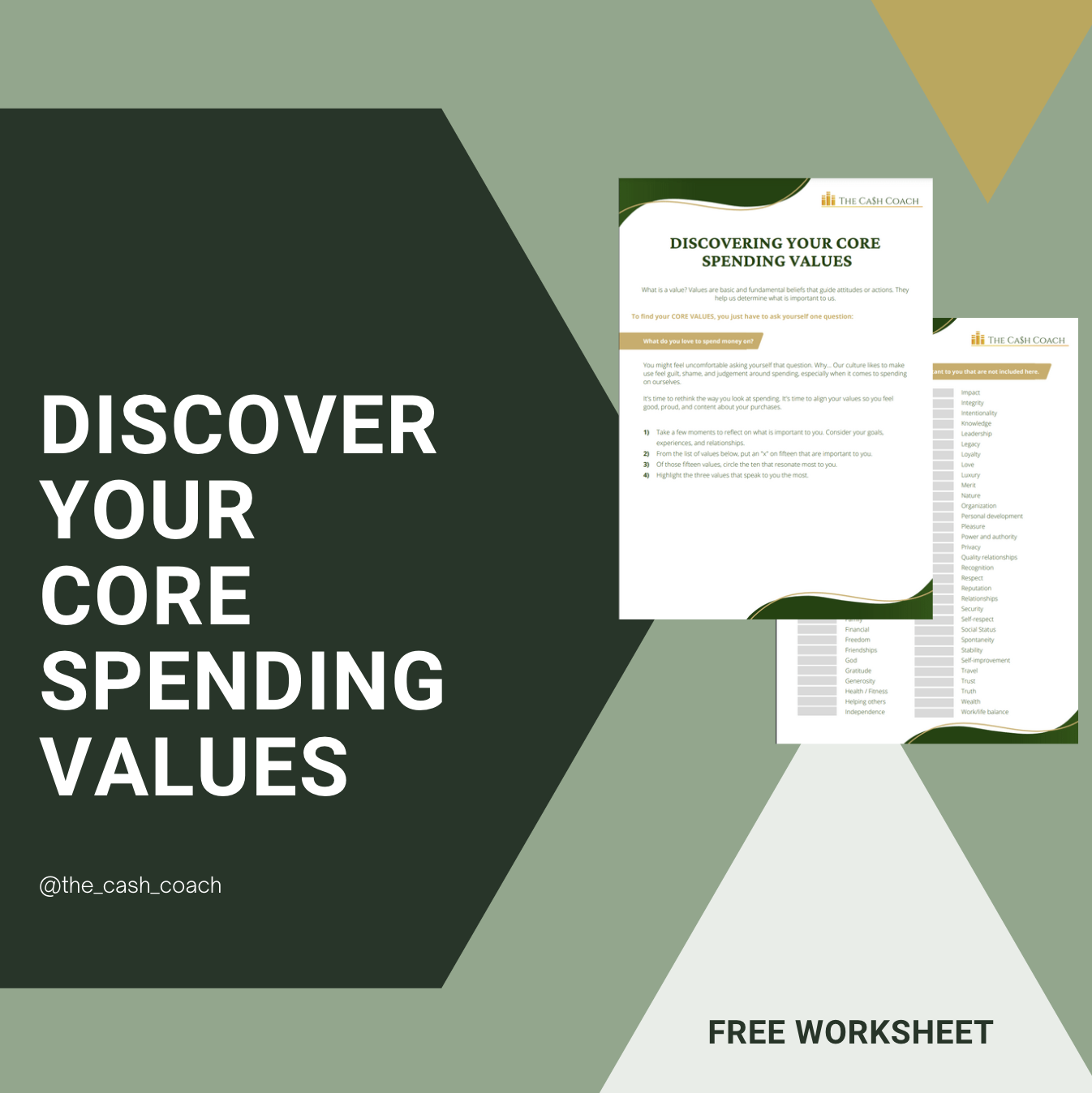 Core Spending Values